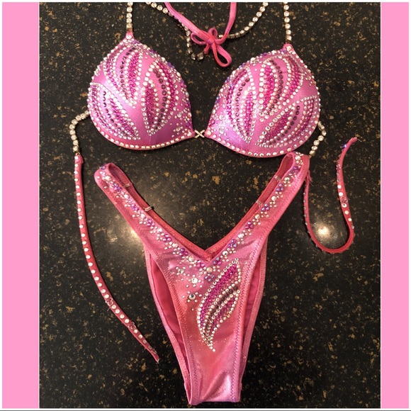 Renee Paz | Other | Soldrenee Paz Pink Figure Competition Suit | Poshmark